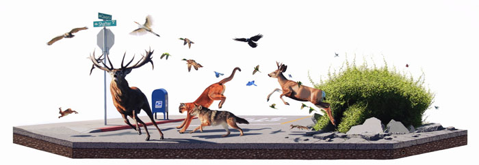 Fresh Pics: Beautiful Nature Art by Josh Keyes
