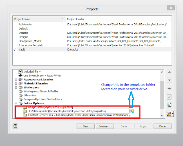 Micro Concepts Blog: Inventor 2013 templates overwritten on application ...