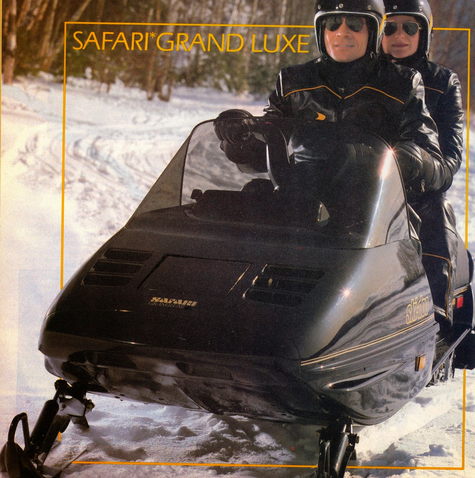 CLASSIC SNOWMOBILES OF THE PAST: 1984 SKIDOO SAFARI GRAND LUXE