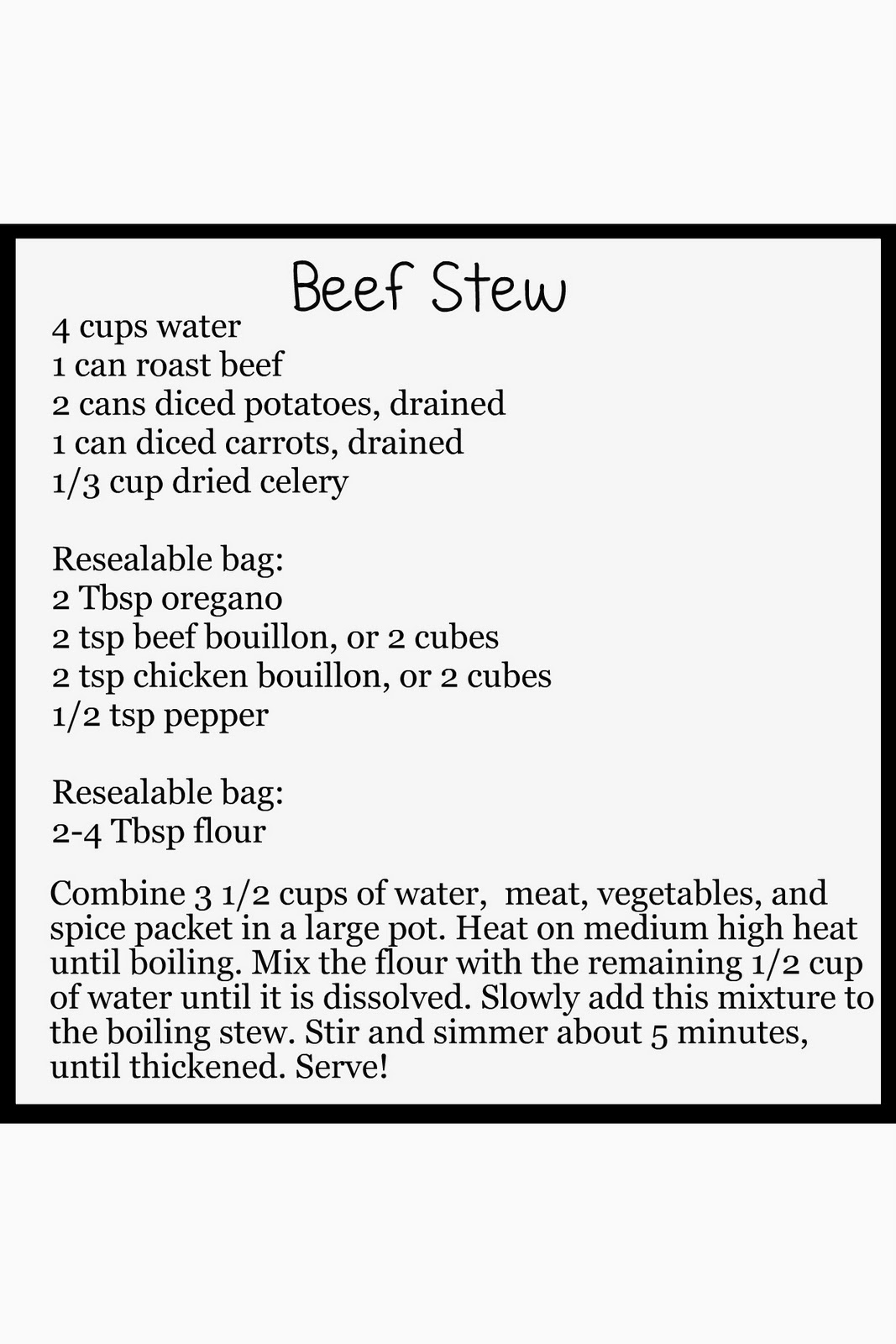 PitterPatHeart: Recipe Cards