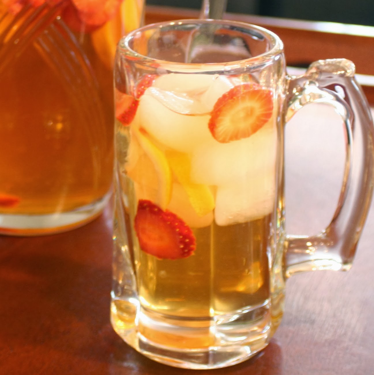 Lemon Berry Iced Tea - Jordan's Easy Entertaining