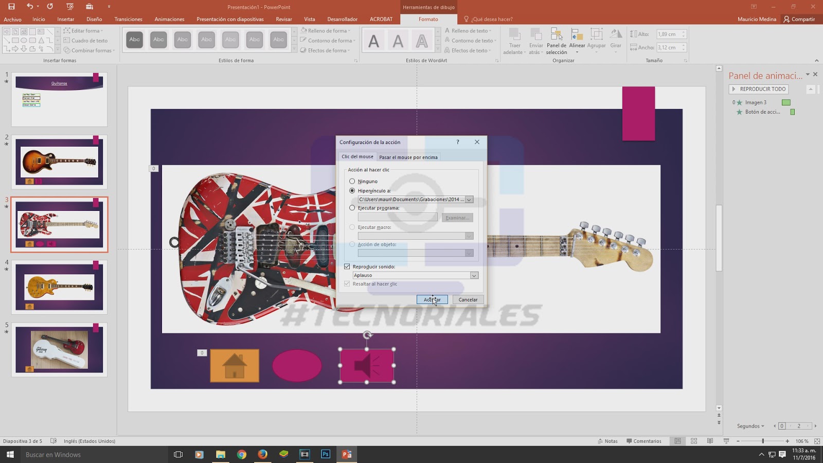 Tutorial: Diapositivas interactivas con Powerpoint