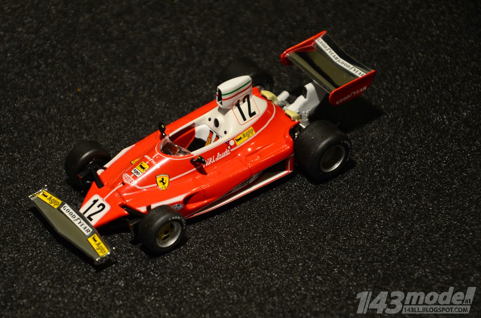143modell: Ferrari 312T, Ixo La Storia 1/43