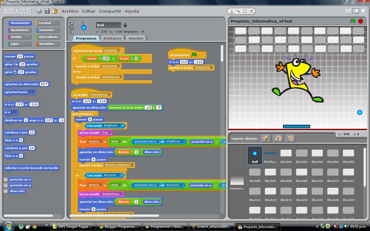 Programación en Scratch