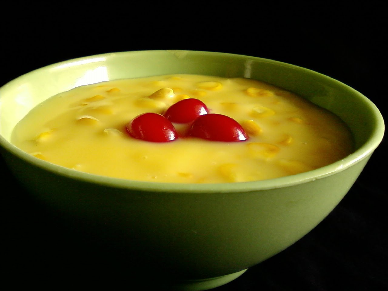 Blend with Spices: Creamy Sweet Corn Custard