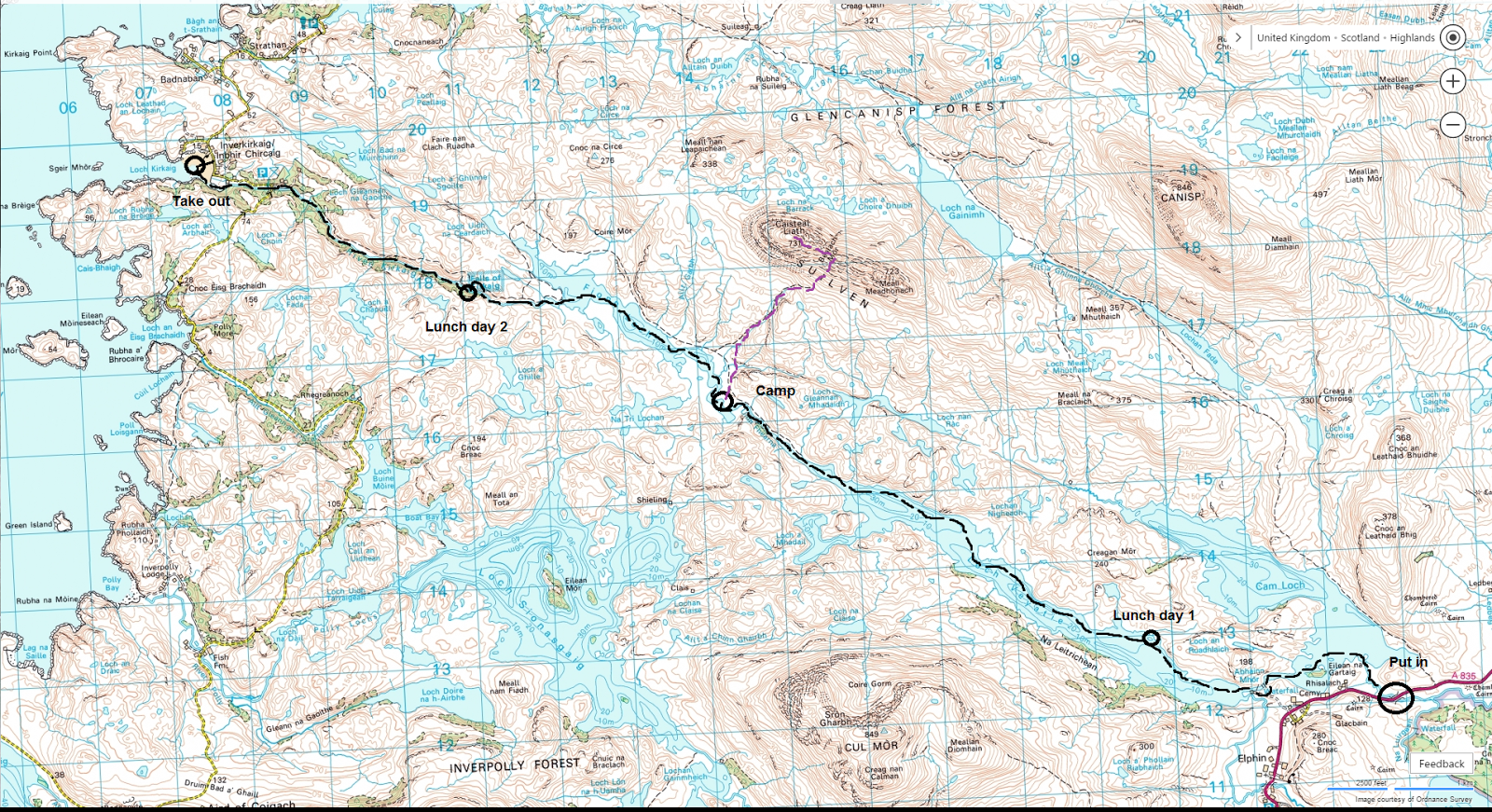 Gone Adventuring: Suilven by kayak: a mini adventure