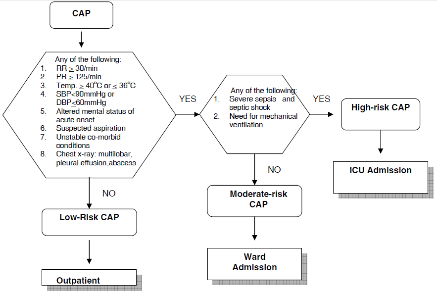 Public Health Resources: Algorithm for Pneumonia Risk Stratification ...