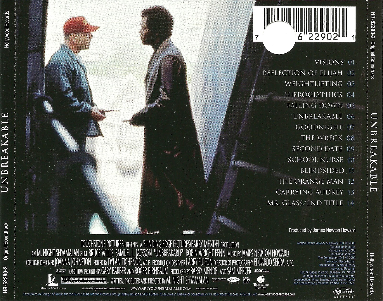 Soundtrack Covers: Unbreakable (James Newton Howard)