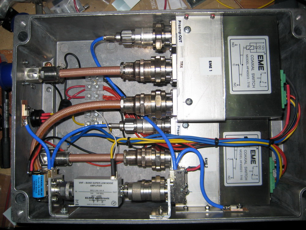 2m/70cm/23cm Low noise Amplifiers ~ ZS1II - VE2EK Amateur Radio Website