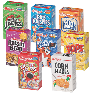 How much does an average box of cereal weigh? | Living Cheaply