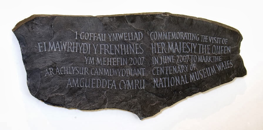 caligrafia, arte y diseño: El calígrafo de la piedra: Ieuan Rees