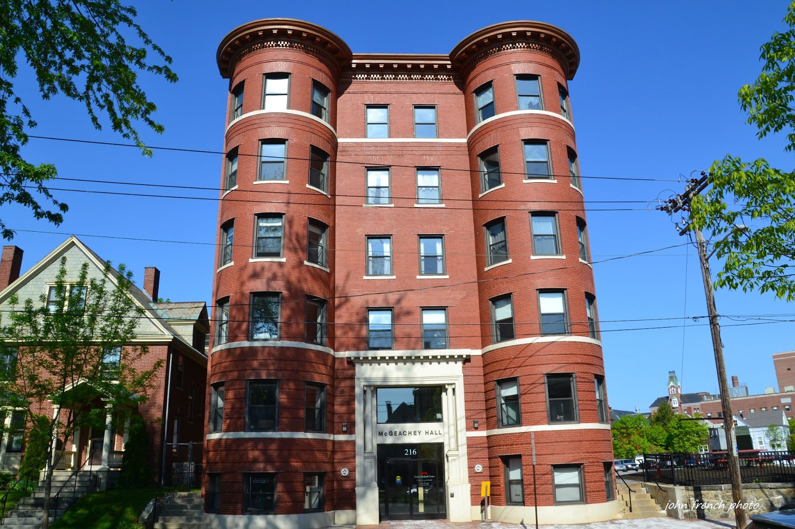 Portland Maine History 1786 To Present Blog: McGeachy Hall, Portland Maine