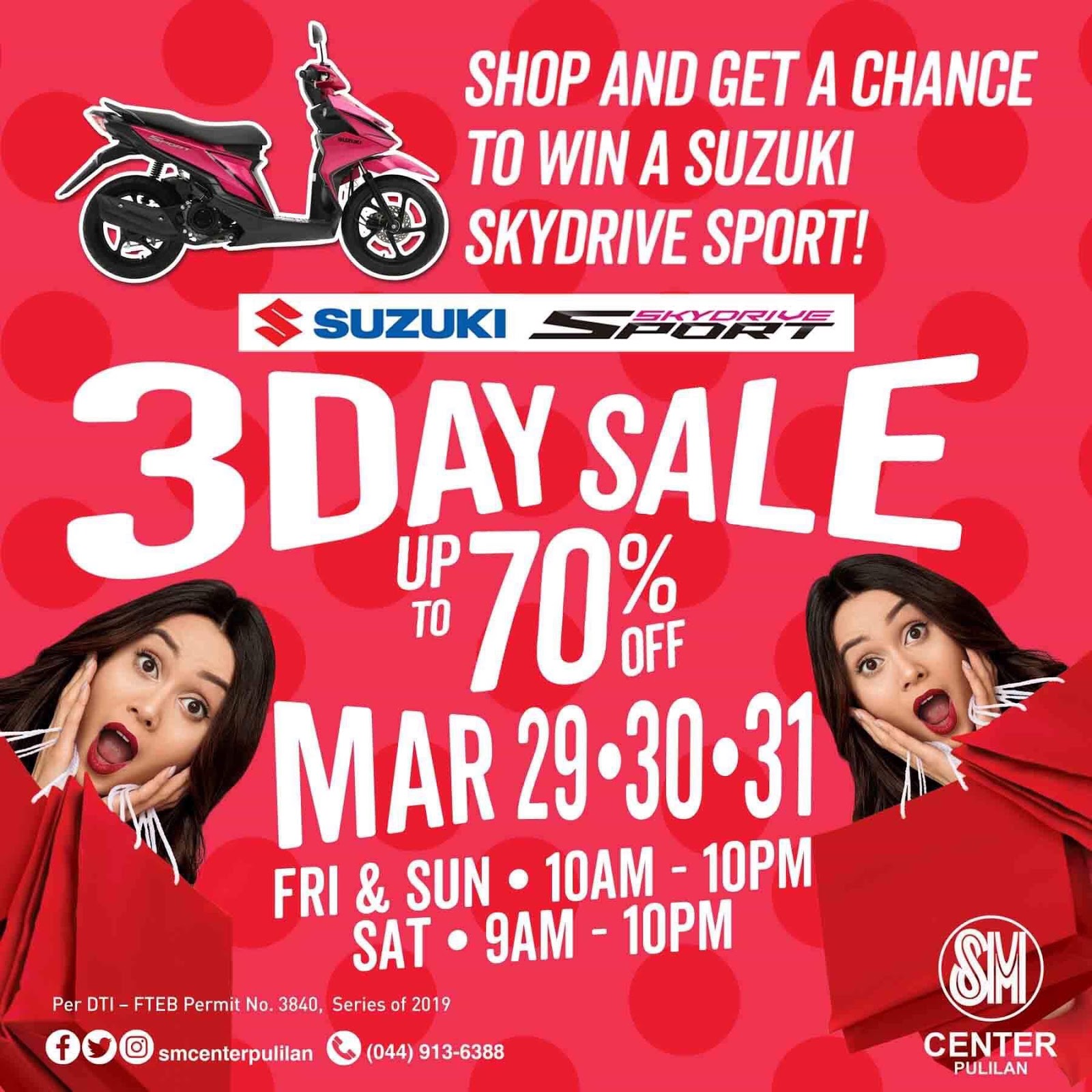 3 Day Sale and Battle of the Bands at SM Center Pulilan