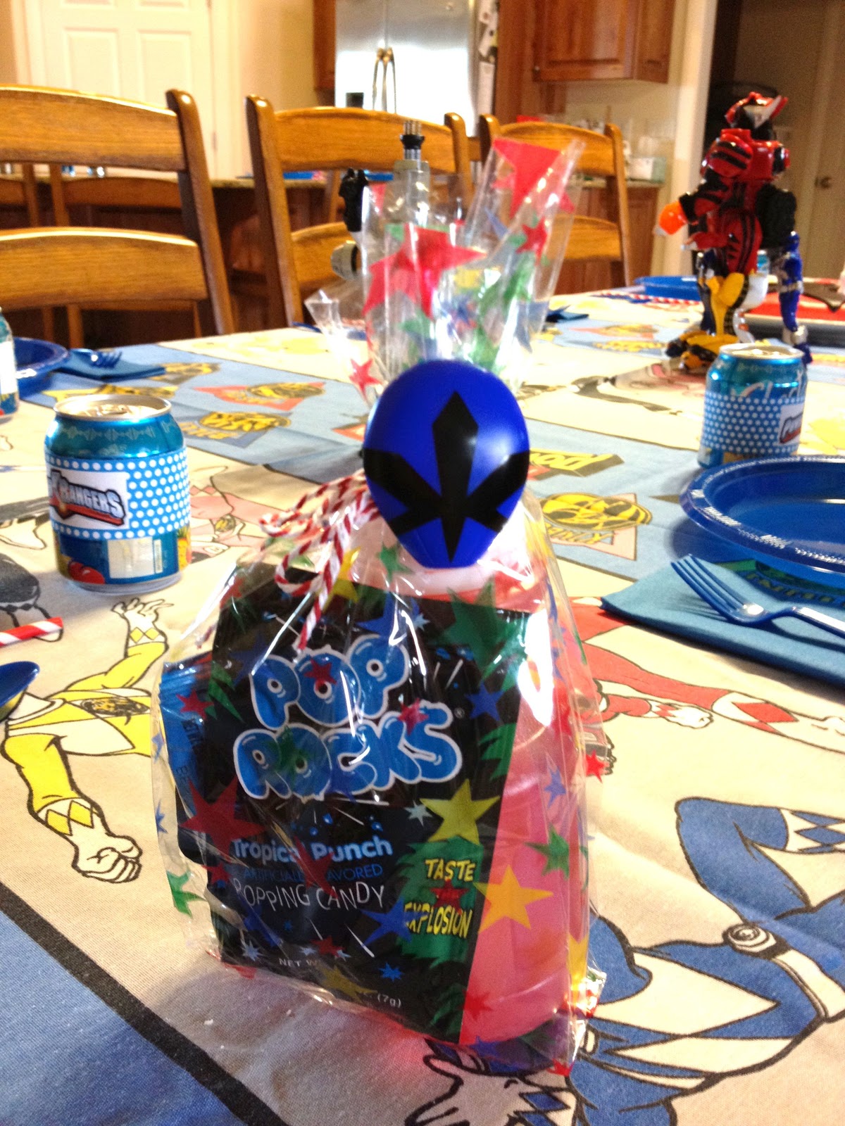 Larcie Bird: Power Ranger Birthday Party