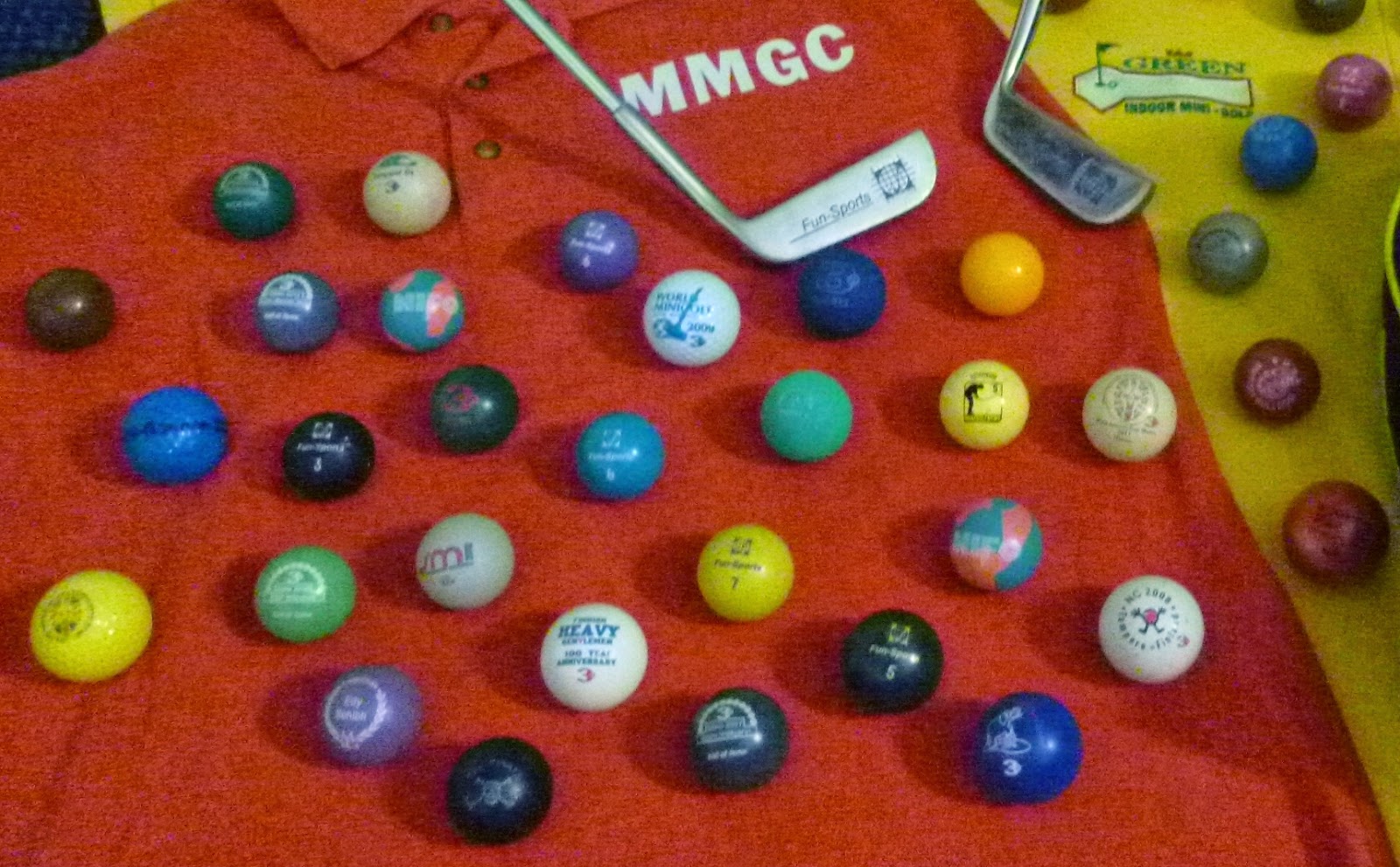 The Ham and Egger Files: Crazy about Mini Golf Balls