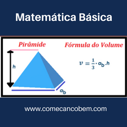 Volume da Pirâmide
