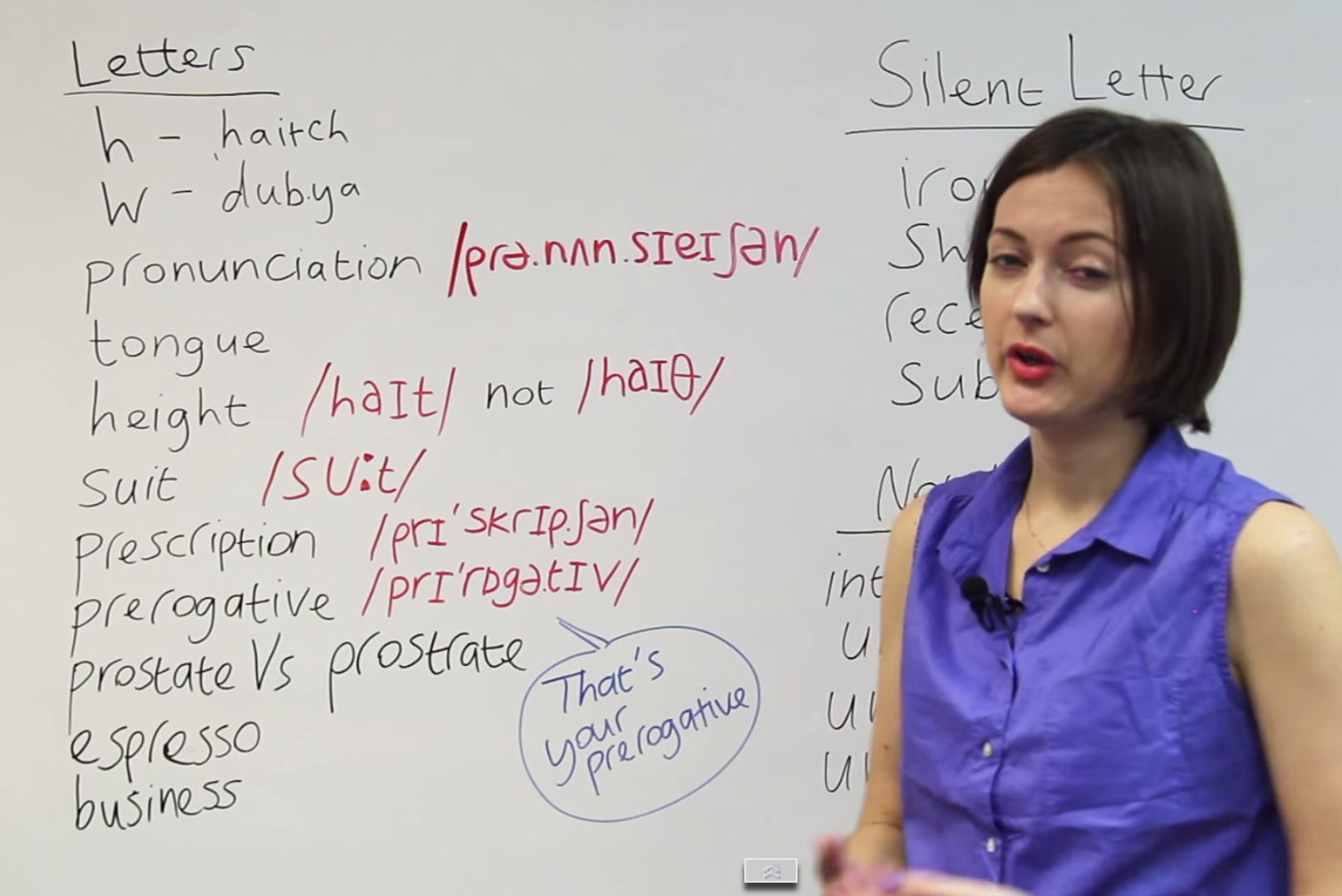 English Pronunciation Clinic