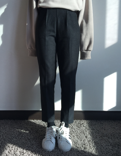 [Mixxmix] Side Zipper Ankle Cut Slacks | KSTYLICK - Latest Korean ...