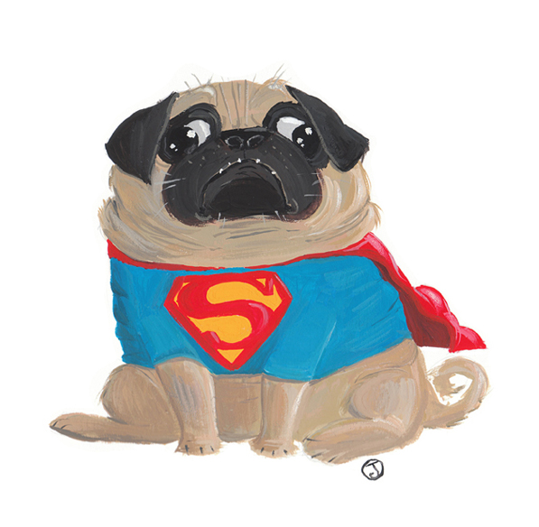 Jess von I: SuperPug!
