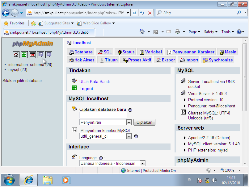 Konfigurasi Database Server Pada Debian | dikmediatech - Dikmediatech