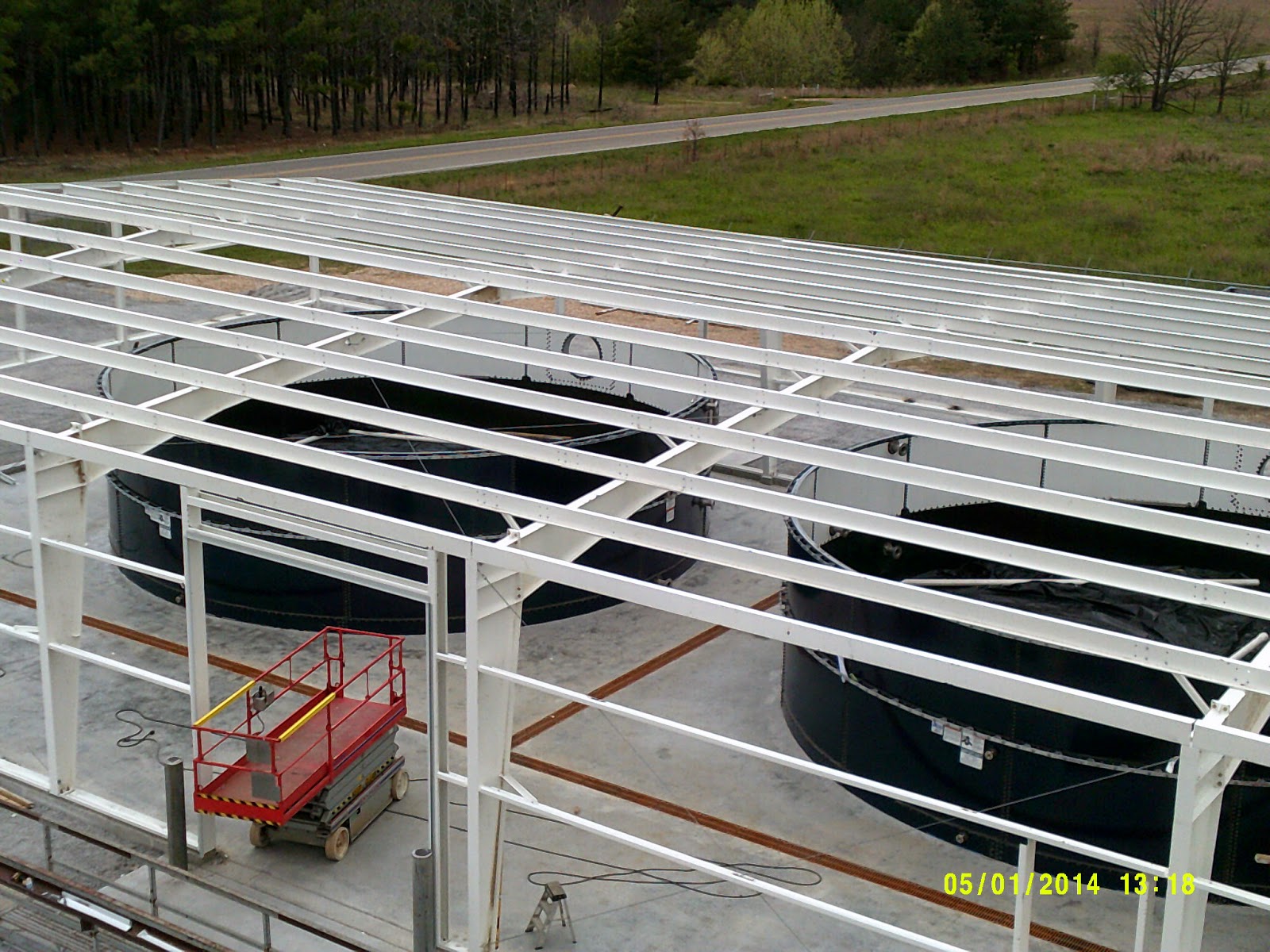 water blog: Cherokee Nation Slow Sand Filter