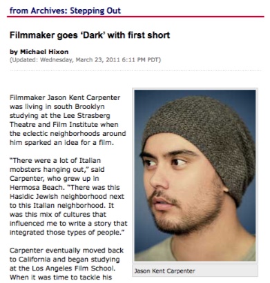 Film Director Jason Kent Carpenter's Interview With The Beach Reporter ...