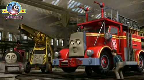 Race To The Rescue Thomas Train And Friends Flynn Fire Engine | Train ...