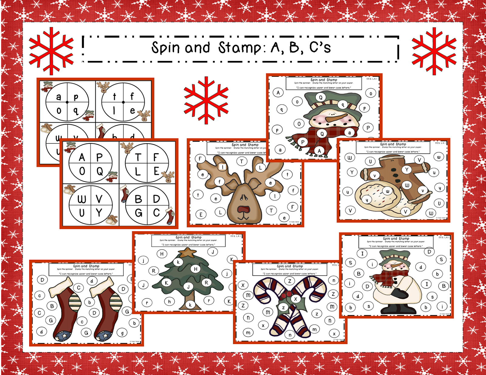 Granny Goes to School: Holiday Spin and Stamp: A, B, C Version and High ...