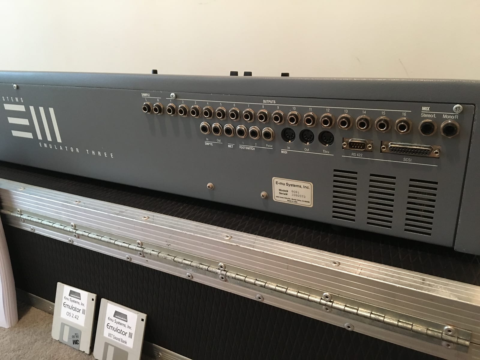 MATRIXSYNTH: E-Mu Emulator III - 8Mb RAM -Classic 1988 Professional ...