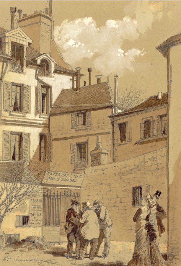 Paris : Cour de Rohan, voyage immobile à travers l'Histoire - VIème ...