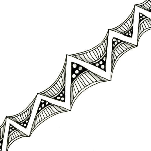 Time for Tangling: Official Zentangle® Patterns - Fengle, Rain, Static & Twing