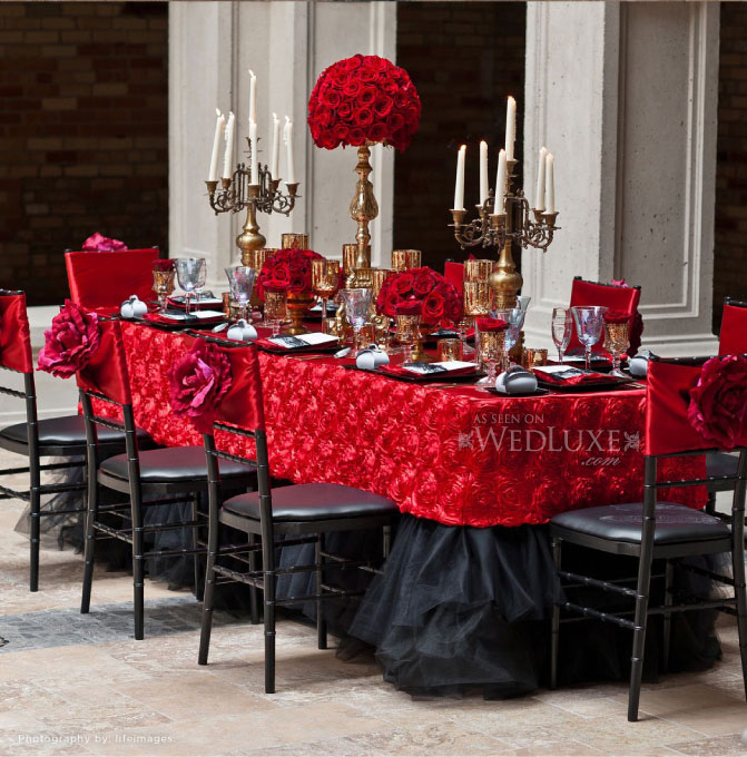 The Wedding Decorator: Dramatic Spanish Style For Weddings