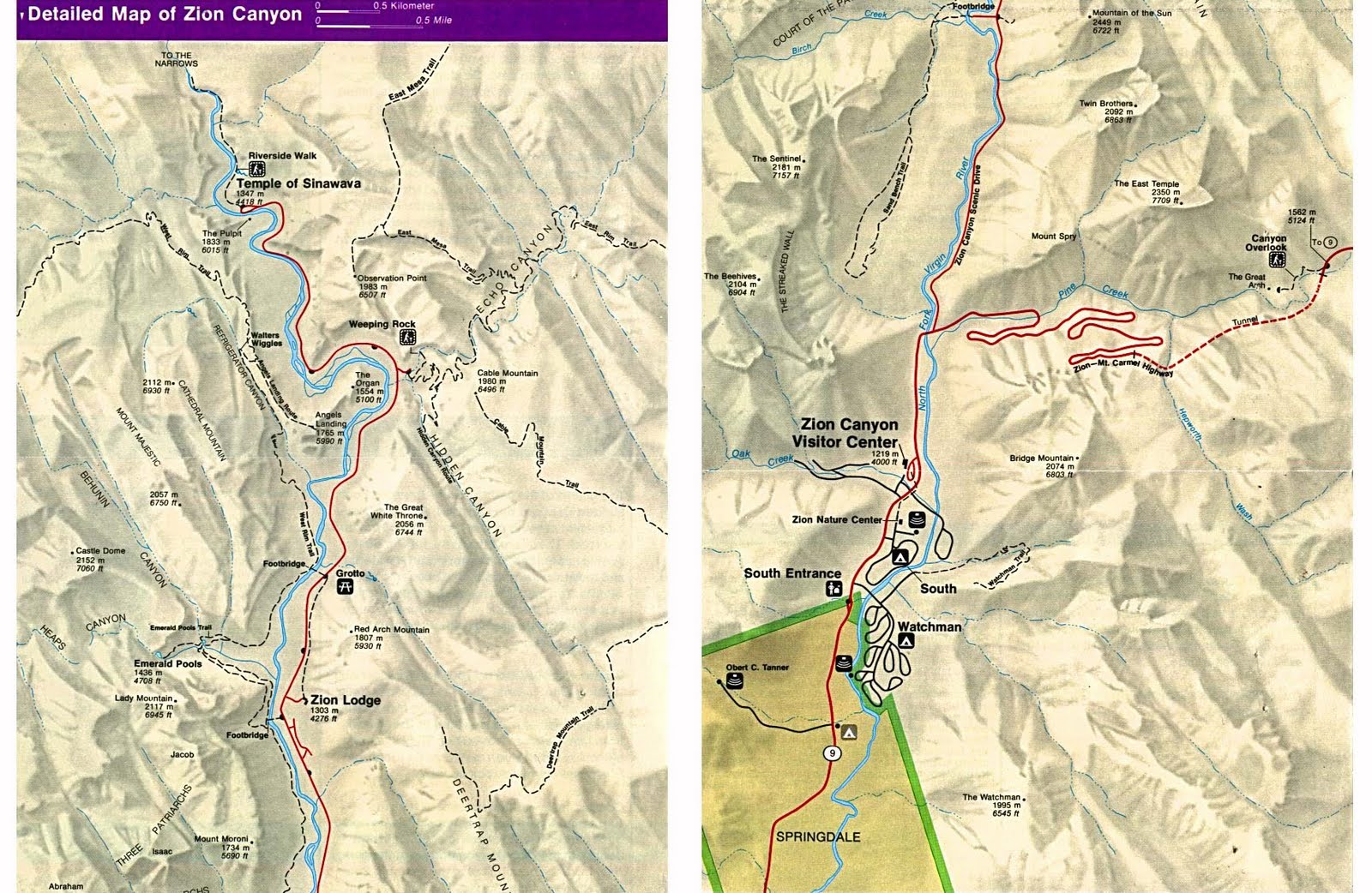 Nationalparker i USA: Zion National Park