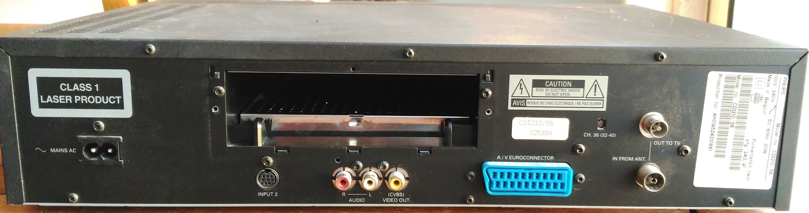 Retro Ordenadores Orty: Philips CDI 210 (Compact Disk Interactive ...