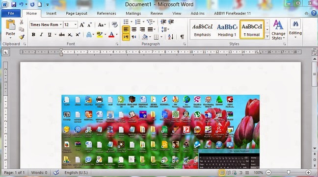 Cara Print Screen Tampilan pada Layar Monitor - Tips Komputer