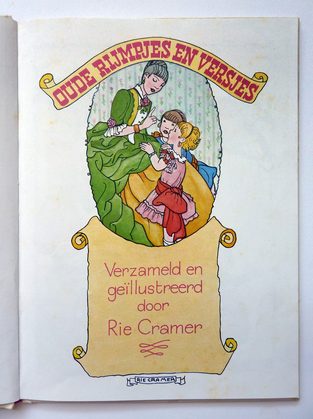 turning pages: Dutch rhymes - Rie Cramer