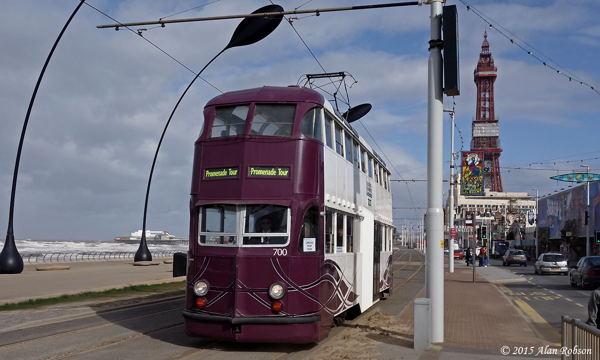 Blackpool Tram Blog: 700 on Heritage Tours