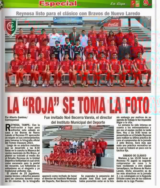 DIRECTOR TECNICO CRISTOBAL CUBILLA: PRESENTACIÓN OFICIAL DEL REYNOSA FC