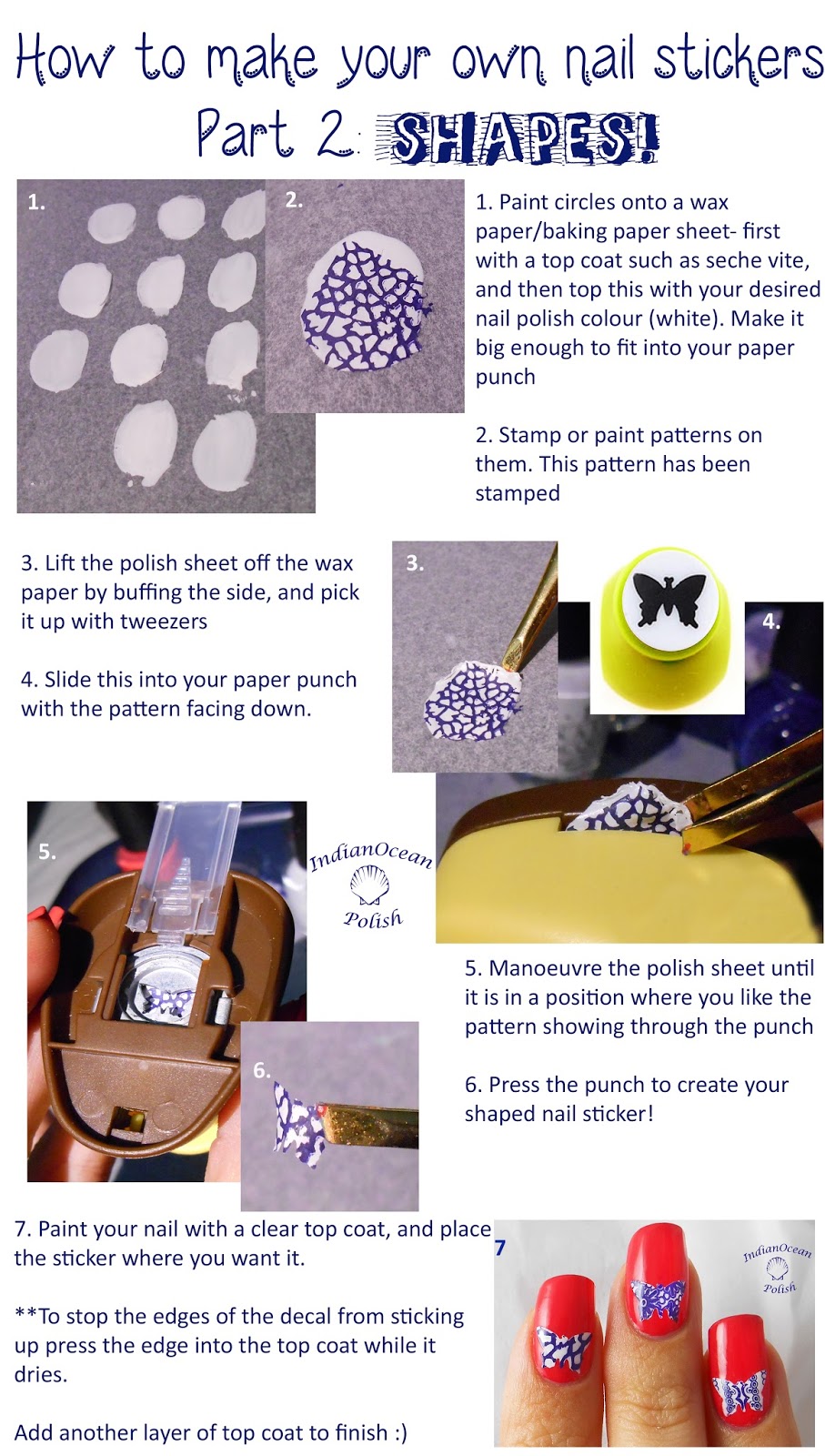 Indian Ocean Polish How To Make Your Own Nail Decals Part 2 Indian Ocean Polish How To Make Your Own Nail Decals Part 2