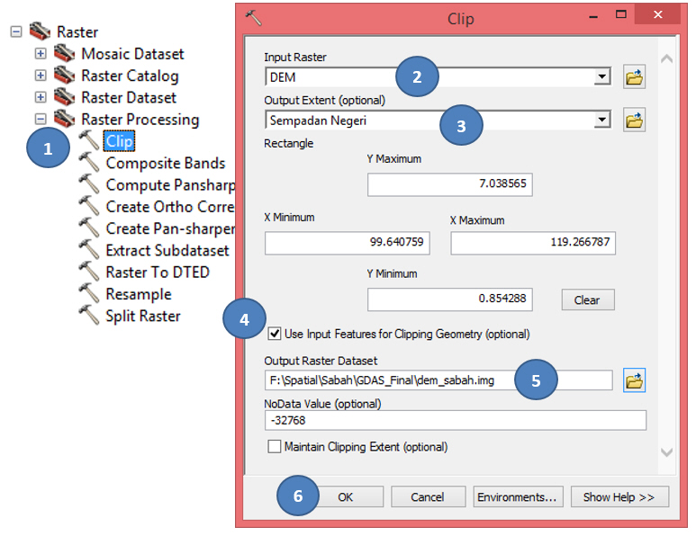 Suka GIS: Clip Raster Mengikut Bentuk Polygon Suka GIS: Clip Raster Mengikut Bentuk Polygon