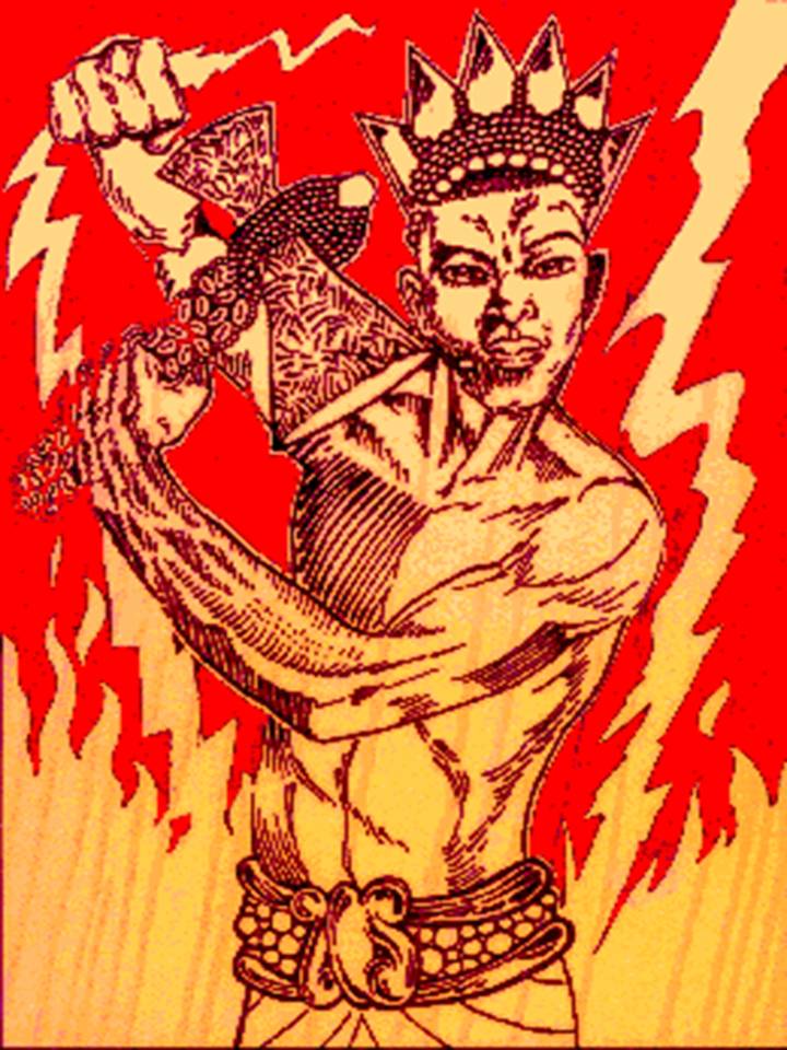 SANTERIA: EL REY SHANGO ( CHANGO) SEÑOR DE LOS TRUENOS