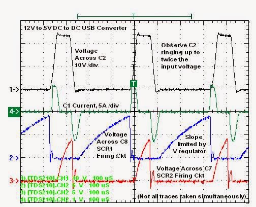 Electronic Project: SCR 12V to 5V USB Converter