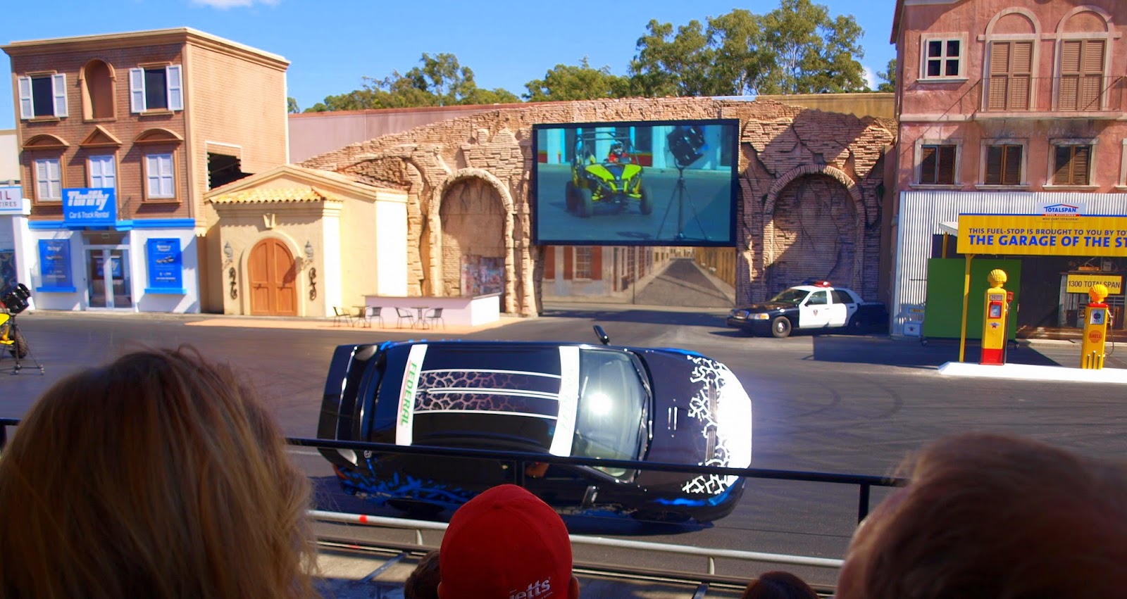 Twinning Around Australia: May 8 Movie World - by Mr L and Mr C