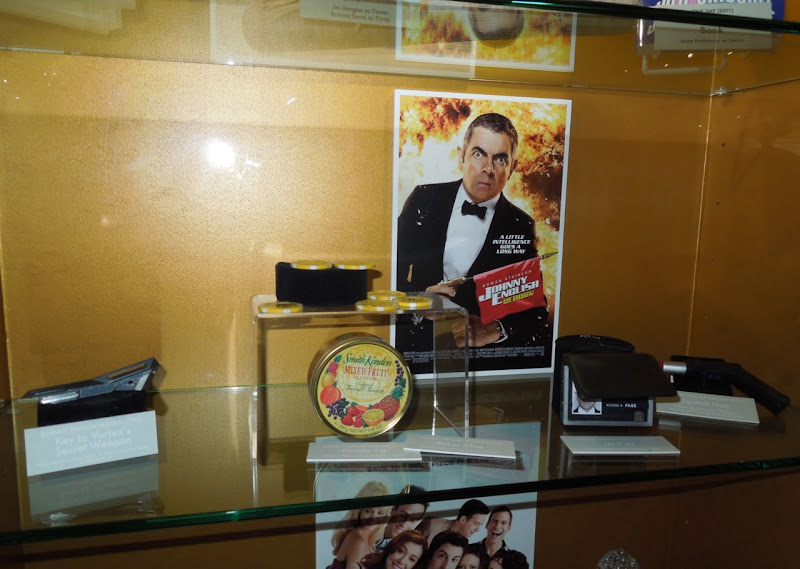 Johnny English costumes and Reborn props on display... - domesticjenni