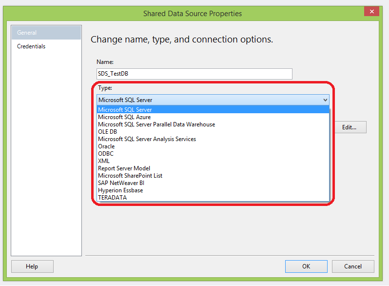 Welcome To TechBrothersIT: SSRS - How to Create Shared Data Source