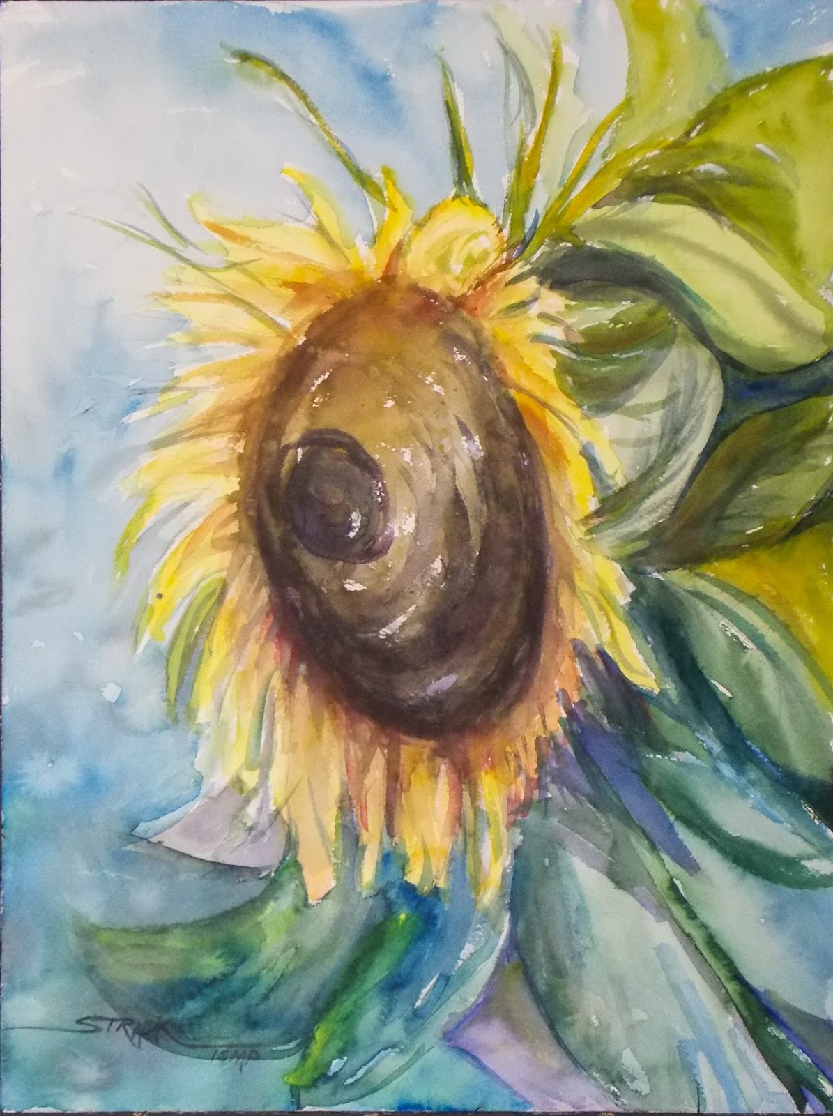 Annie Strack news: Recent demo paintings from my classes and workshops!