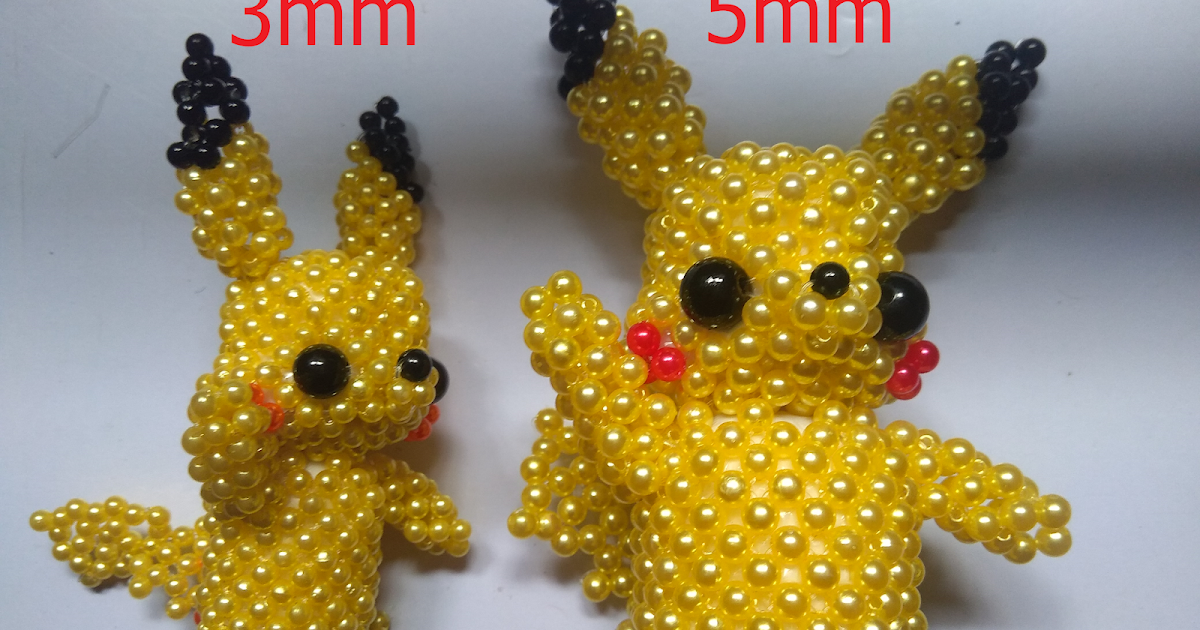 Video tutorial - Beaded pikachu