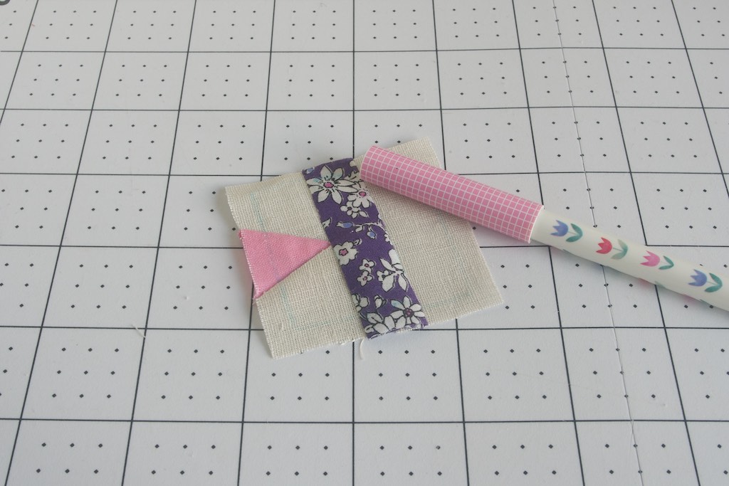 Stitching Notes: Pencil Block: A Note to Self