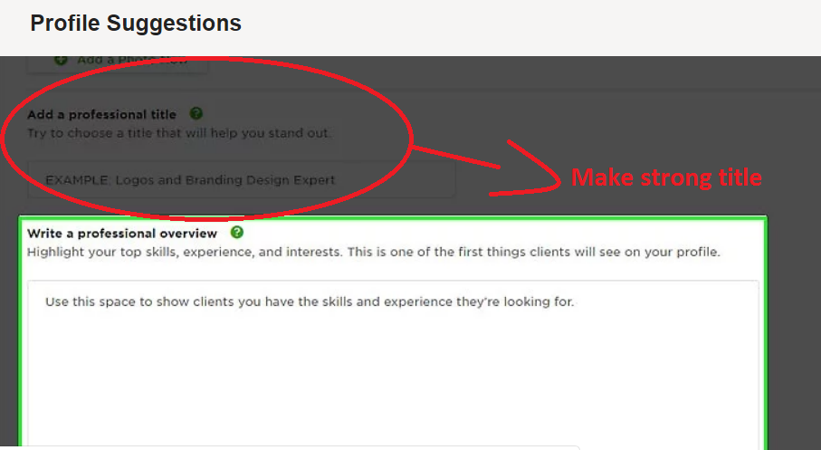 Freelancing World : How to make account with upwork