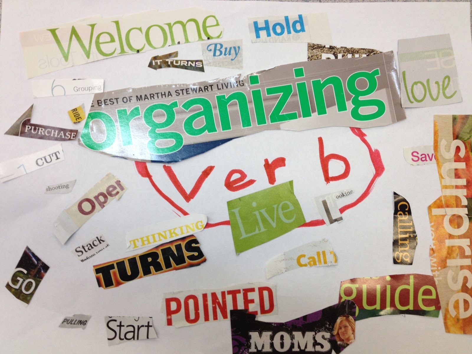 Verbs! - Organized Confusion